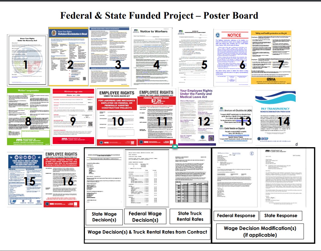 Poster Board - Labor Compliance - MnDOT