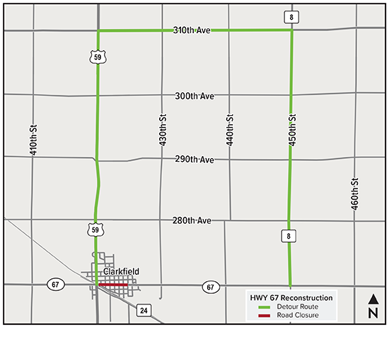 Hwy 67 Reconstruction Project - MnDOT
